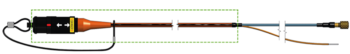High Voltage Measuring Cable IEPE | Connecting Cable for Acceleration ...