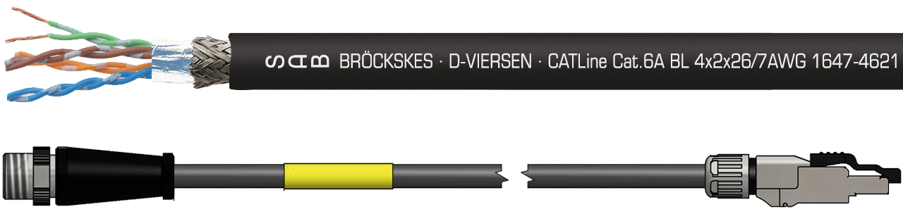 CAT 6/6A Cable for Maritime Use